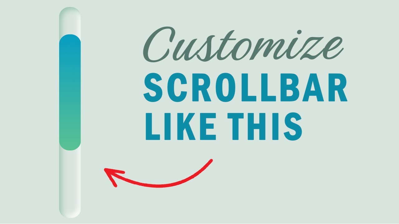 Customize Your Web Scrollbar using CSS Only