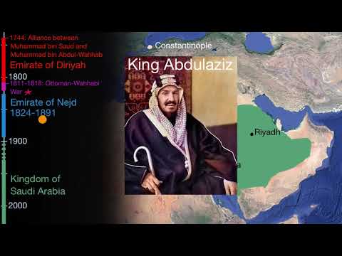 History of Saudi Arabia | Map and Timeline