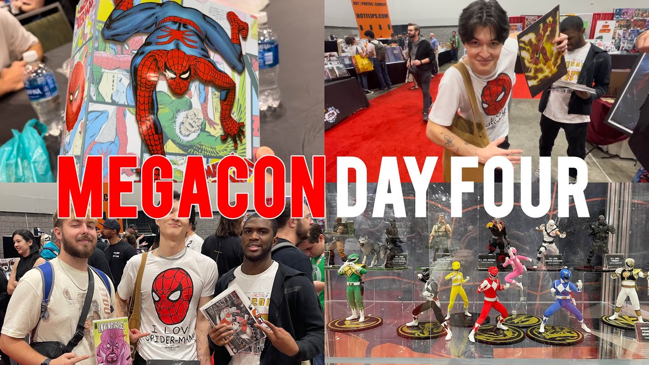 MEGACON Orlando 2025 Day Four Vlog!