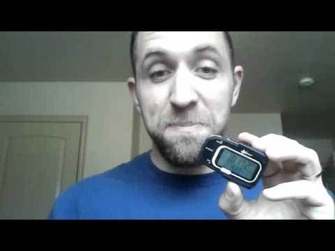 Ozeri 4xrazor Pedometer REVIEW