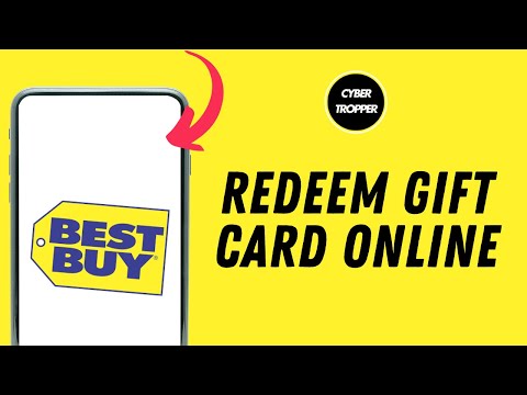 How to Redeem Best Buy Gift Card Online