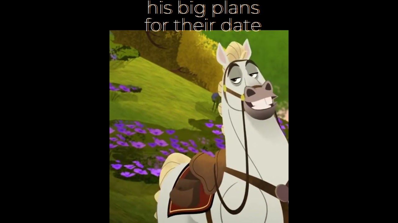 eugene's plan for date... royal blondness ... Rapunzel  tangled series