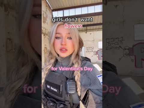 Girls don’t want flowers for Valentine’s Day! we want GUNS! 🔫