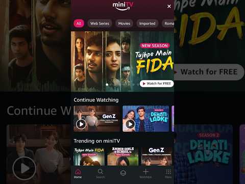 The best series ever on Amazon Mini TV | #series