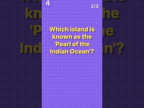 Islands Trivia