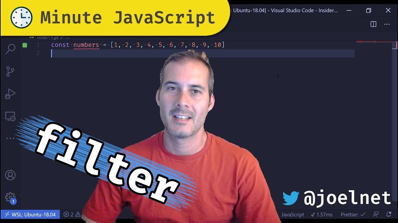Minute JavaScript - Array's Filter Method