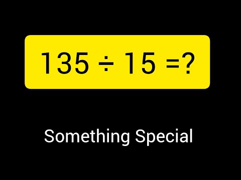 135 Divided by 15 || 135 ÷ 15 ||How do you divide 135 by 15 step by step?||Long Division