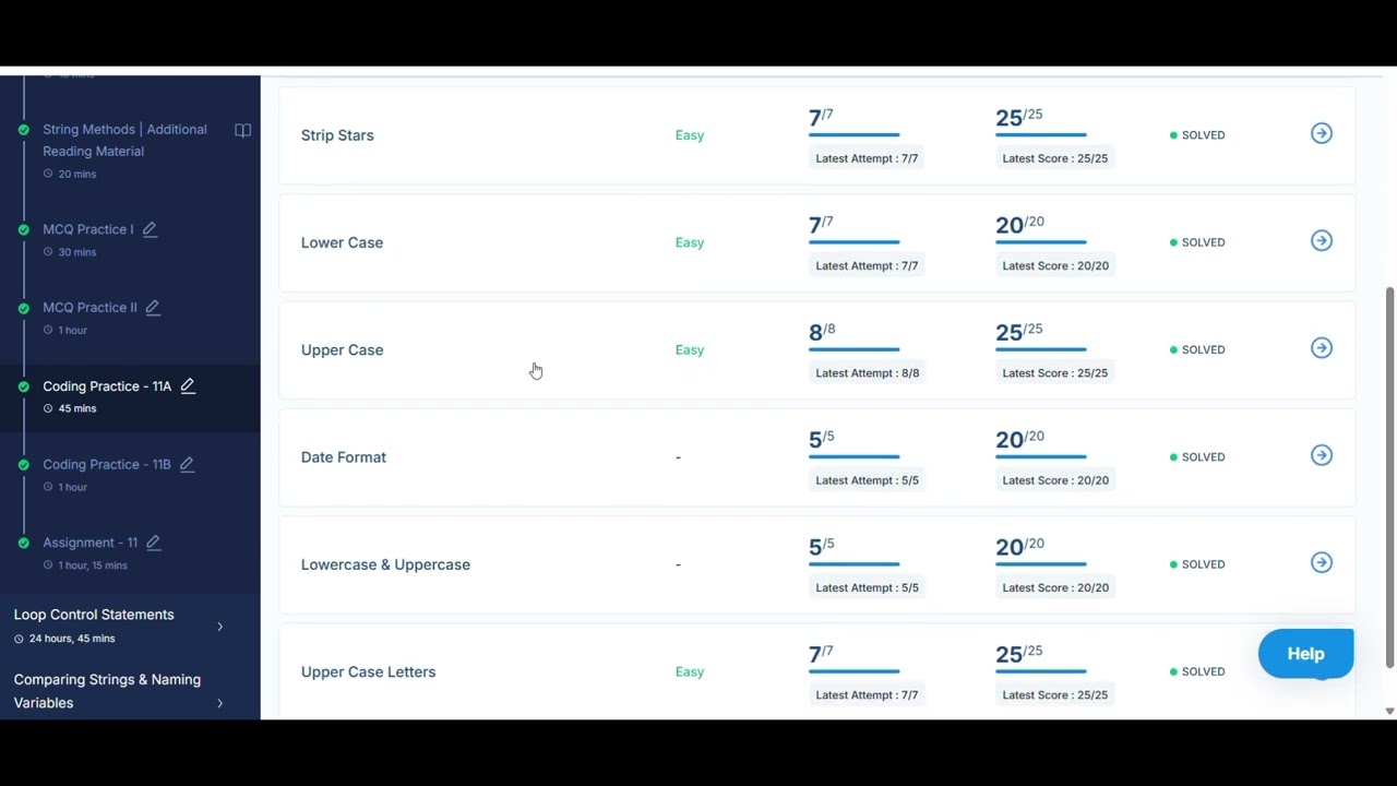 Python | Coding Practice-11A | Loops | NxtWave | CCBP4.0