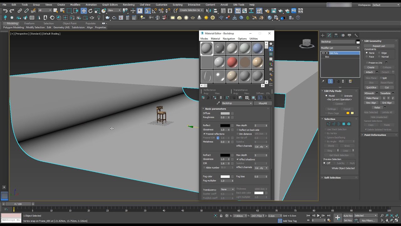 Create your virtual studio in 3ds Max