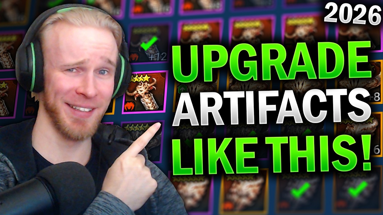 ULTIMATE GEAR GUIDE for the BEST ARTIFACTS in 2026 - Raid Shadow Legends Beginner Tips