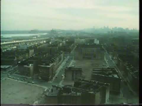South Bronx | Aerial Footage | Burnt out apartment blocks | Only in America | 1980