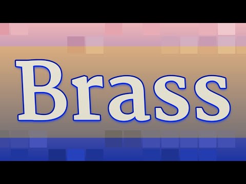BRASS pronunciation • How to pronounce BRASS