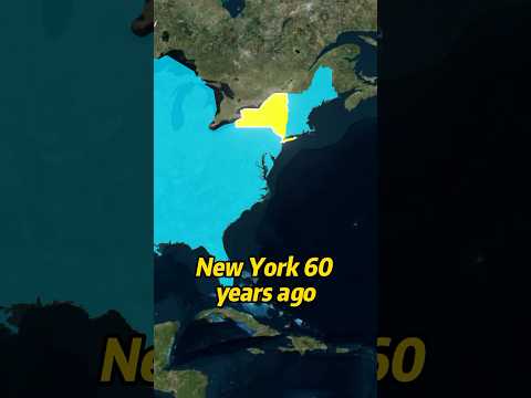 I want to move to New York in the 1960s#usa #unitedstates #historytok #map #maps #NewYork #1960s