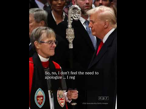 Bishop Mariann Budde made a direct plea to President Donald Trump in her homily on Tuesday