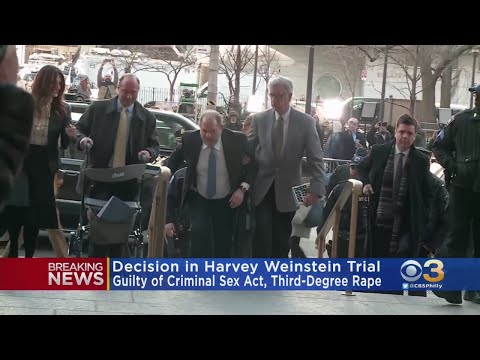 Harvey Weinstein Found Guilty Of 3rd Degree Rape, Criminal Sexual Act For Assault