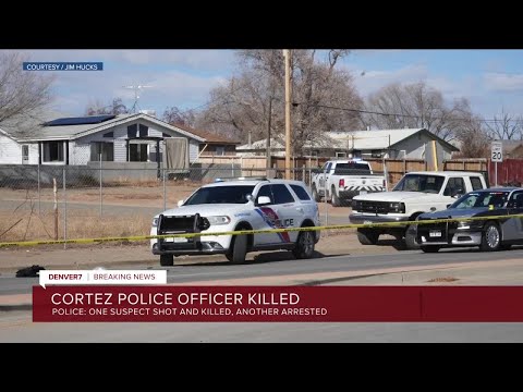 Cortez police officer killed while responding to traffic stop