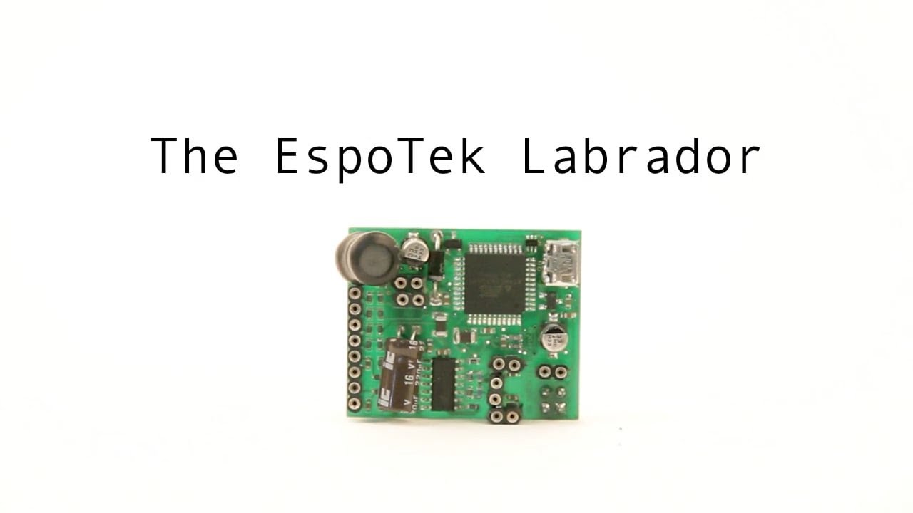 EspoTek Labrador: A small, portable, USB-connected electronics lab-on-a-board