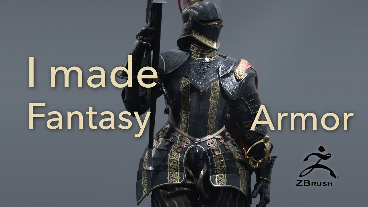 Can Fantasy Armor be Practical? - ZBrush Timelapse (part 3)
