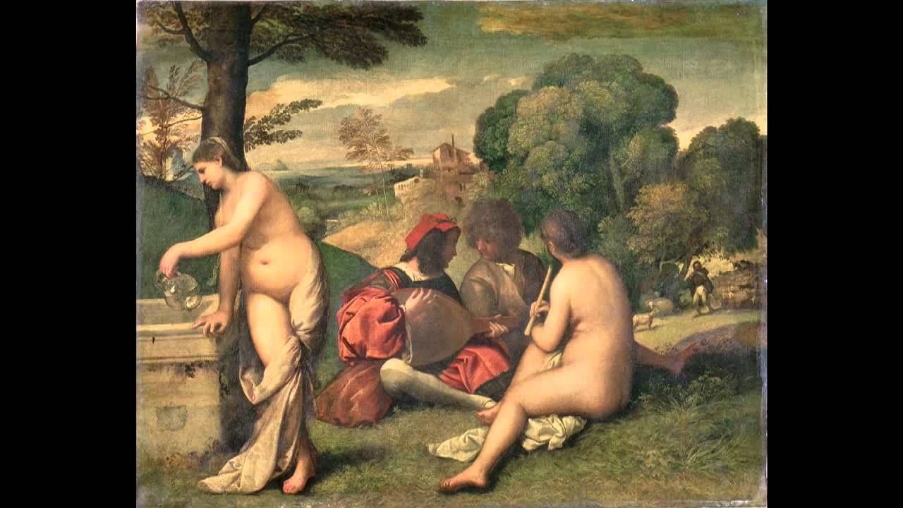 Pastoral Concert by Giorgione or Titian