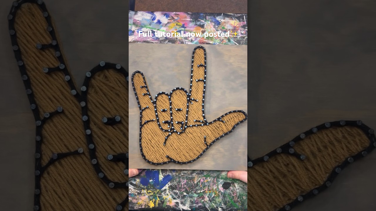 Full String Art Tutorial Now Posted
