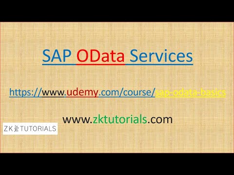 sap odata service excel integration