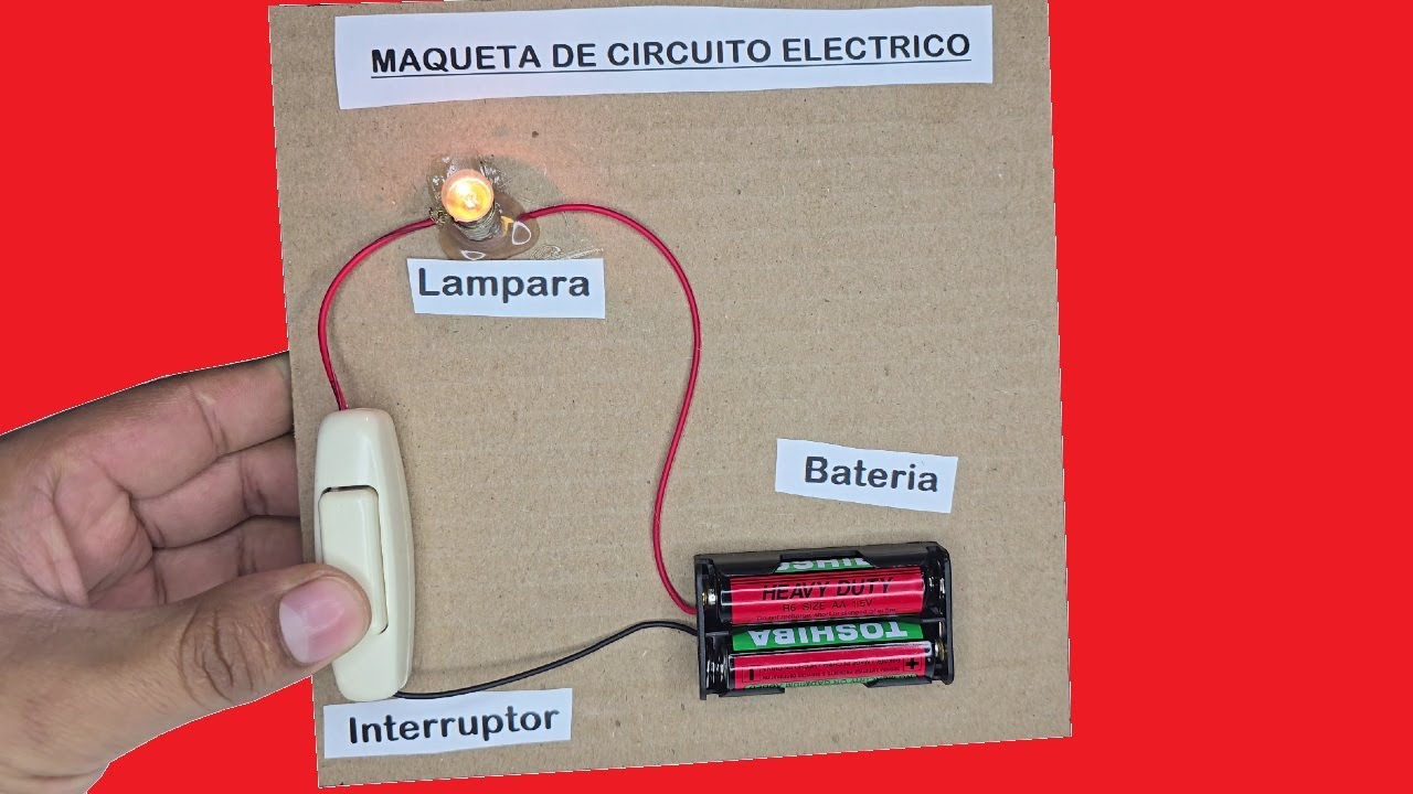 Como Hacer Maqueta de Circuito Eléctrico