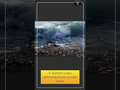 5 Facts about Tsunami #ytshorts#ytshots#