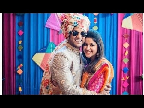 Mayank Agarwal and his wife 🏏🏏🏏