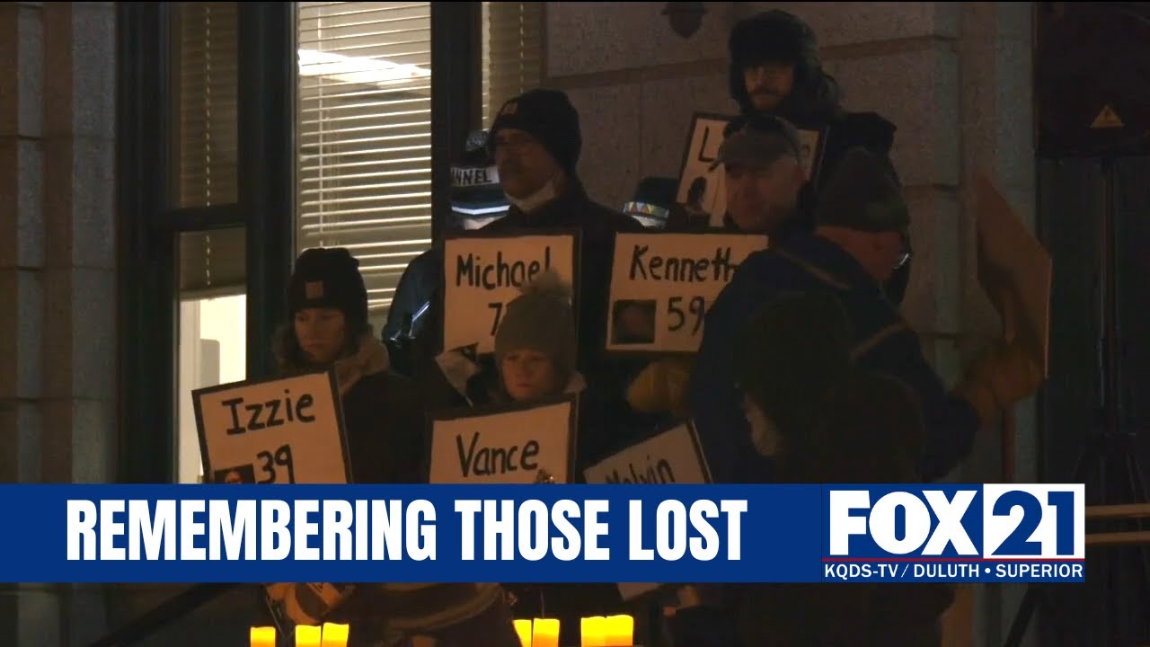 Duluth honors lives lost to homelessness at annual vigil