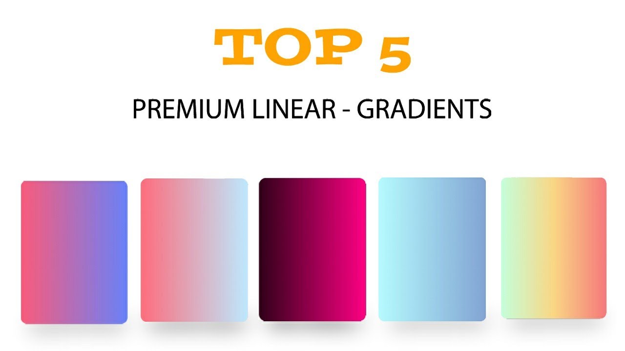 Top Top 5 Linear Gradients For The Website Background Trends This Year (2022) | HTML CSS #viral