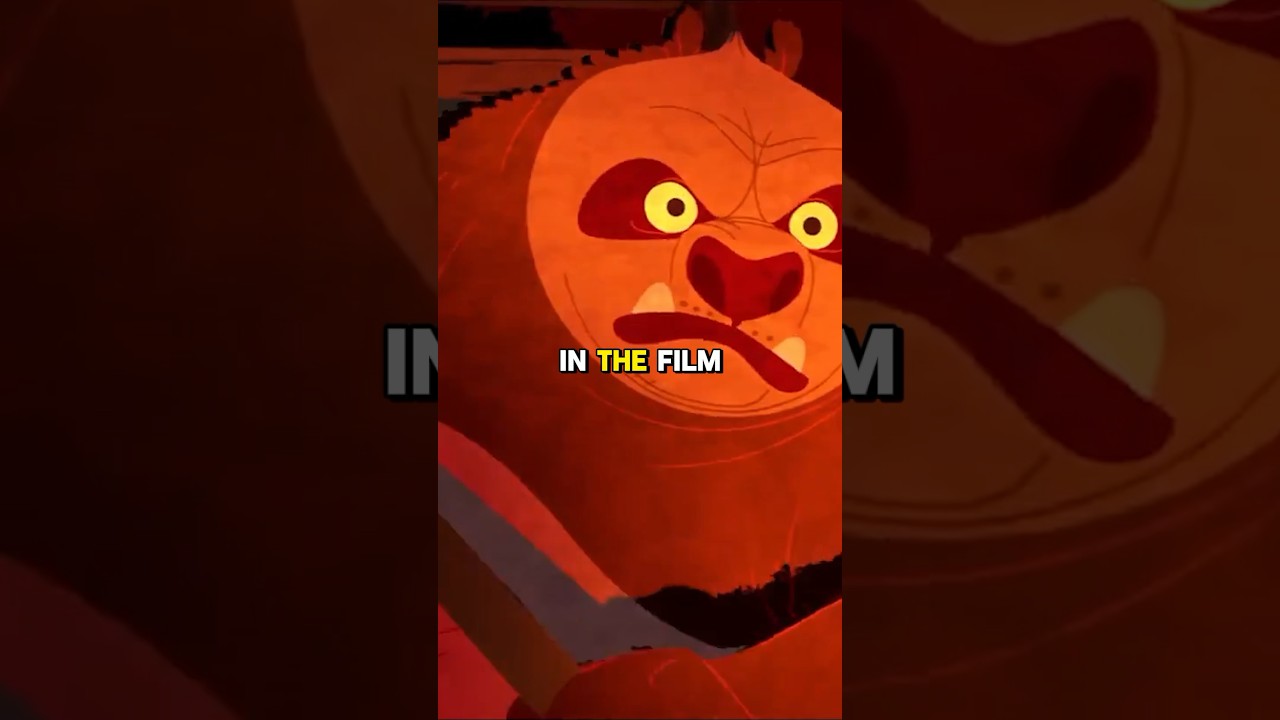 Did you know for KUNG FU PANDA 2…
