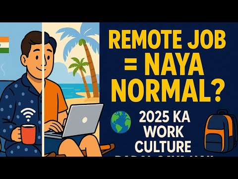 Ab Office Nahi, Sirf Laptop Chahiye! Remote Jobs Ka Sach | Audio Podcast Hindi