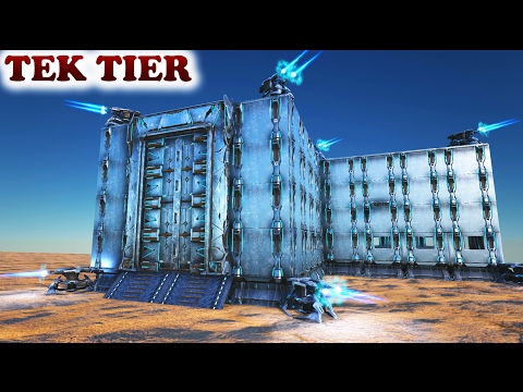 ARK TEK TIER BASE BUILDING UPDATE Dev Kit Ark Survival Evolved Tek Tier Gameplay