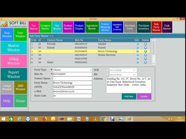 Billing System - Pizza Billing System Trader - Wholesaler / Distributor ...