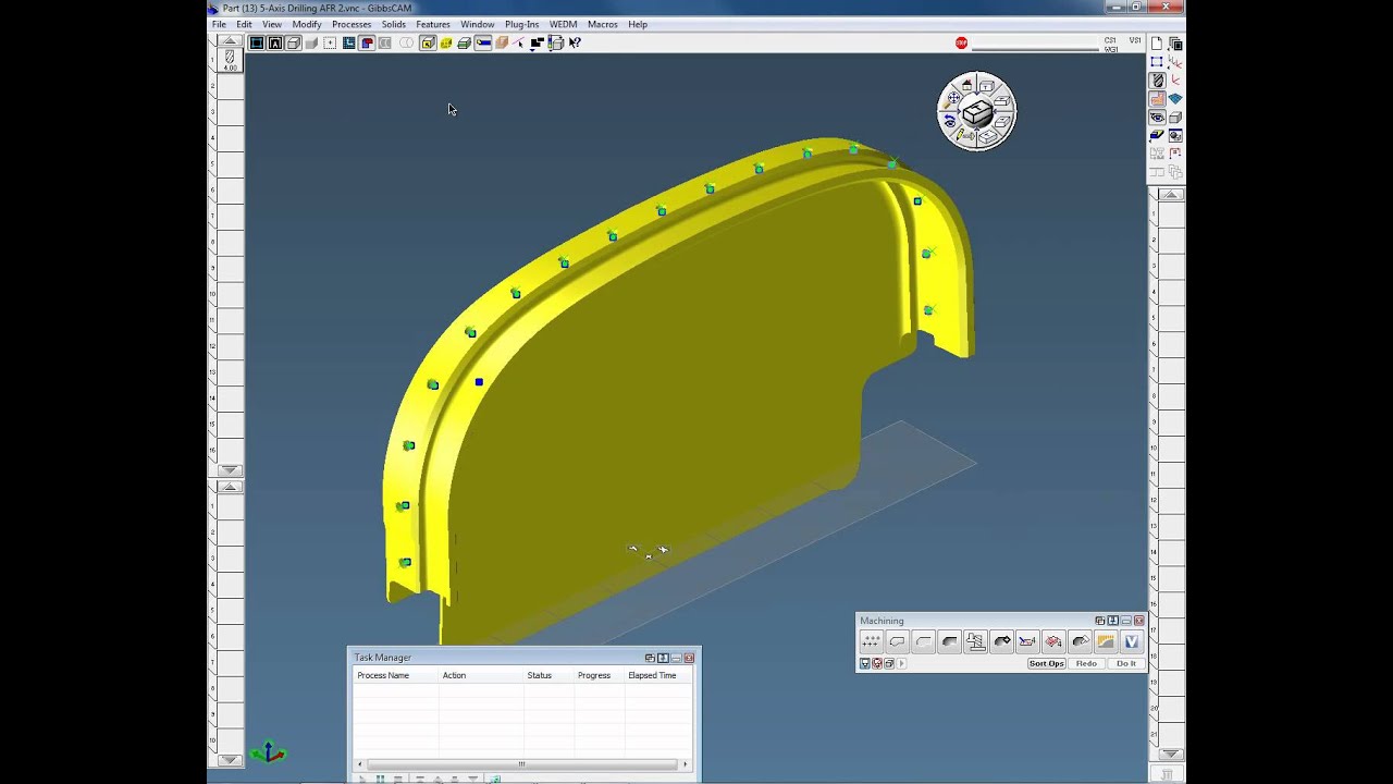 GibbsCAM2011 5-Axis Drilling