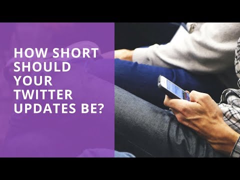 Keep it Short and Sweet on Twitter