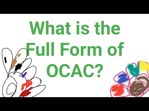 FULL FORM OF OCAC (PART-1868) // WHAT IS THE FULL FORM OF OCAC ?// OCAC FULL FORM