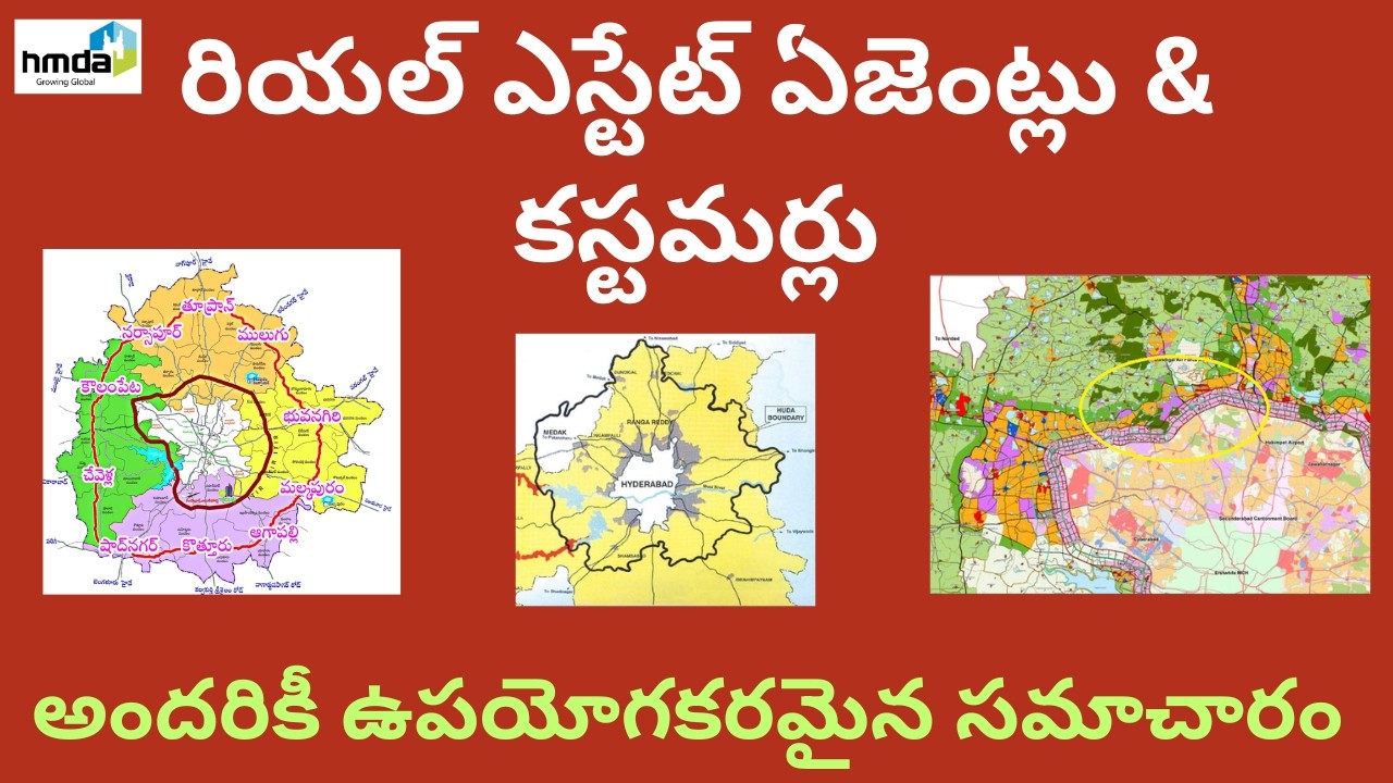HMDA Zones in Telangana | HMDA Master Plan 2031 Explained | Telangana Zones & Land Rules Guide