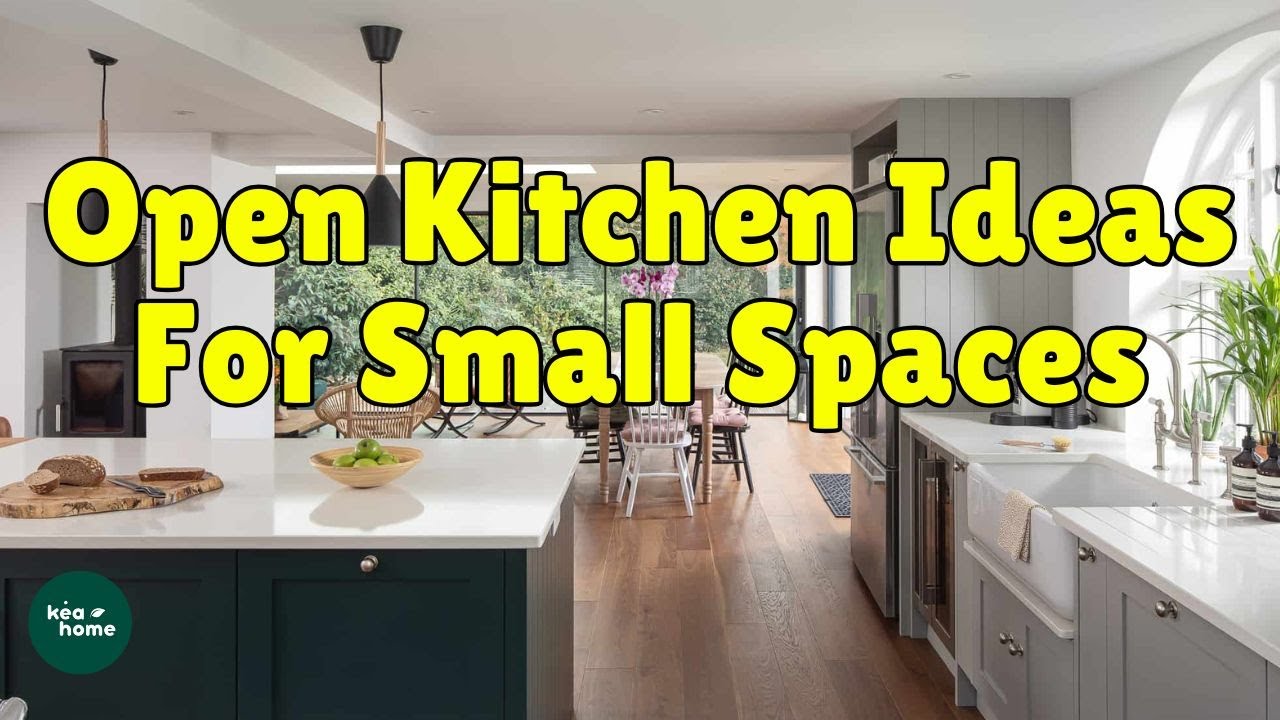 Big Ideas For Small Kitchens Open Concept Magic Open Kitchen Ideas With Living Room