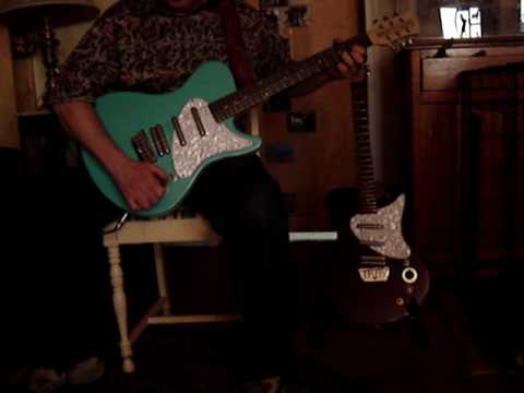 Danelectro Mod 6 Reissue 1998-2001 Turquoise | Reverb