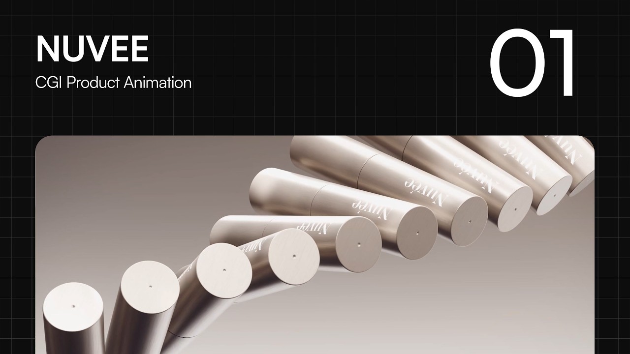 Nuvee Lipstick | Cinematic 3D Product Animation