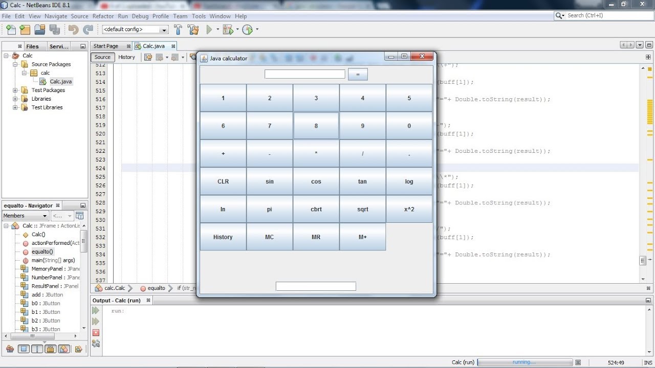 Java Programming GUI - Making a Basic Calculator #3