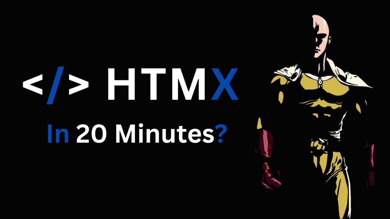 Learn HTMX | Tutorial for Beginners 2024 | Less Code Than Ajax and Fetch.