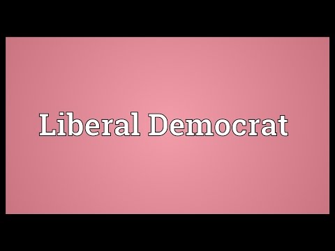 Liberal Democrat Meaning