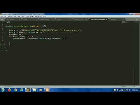 PHP - Generate Random String Using PHP