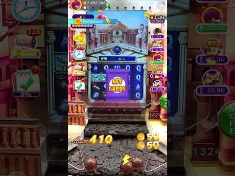 Play Online Coin Pusher Games to Get Free Game Rrewards.zโจ๐๐ช#coinpusher #arcadegames #jackpot