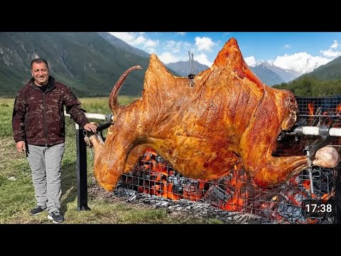 Roasted A Whole Double Humped Camel!THE BEST Meat You Can Try