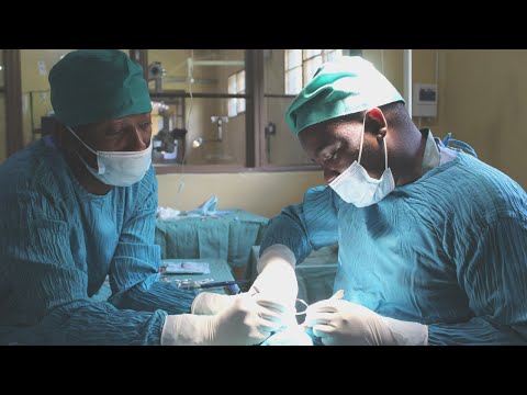 Eyelid coloboma cured by Dr ThΓ©ophile | The story of Niyogisubizo