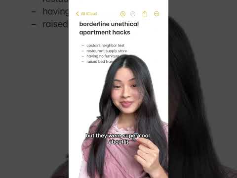 Borderline Unethical Apartment Hacks