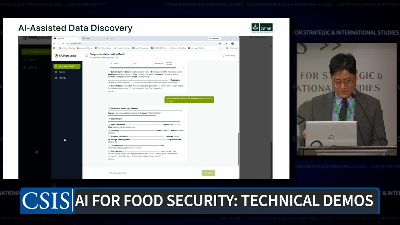 CGIAR Technical Demonstration | AI for Food Security Forum
